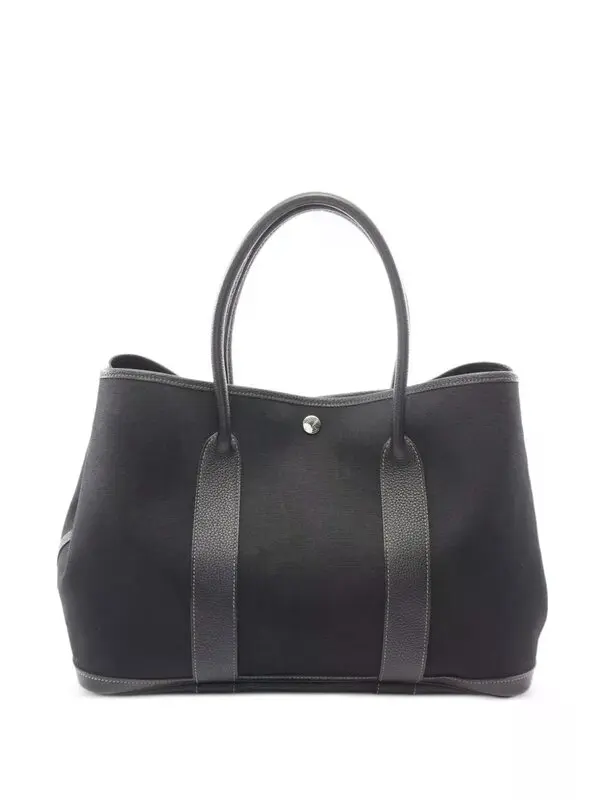 Hermès 2006 Garden Party Pm Tote Bag - Black