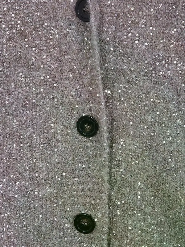 D.exterior Sequin-embellished Cardigan