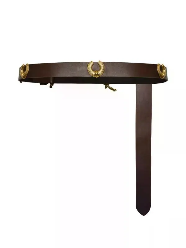 Johanna Ortiz The Dusty Road Leather Belt - Brown