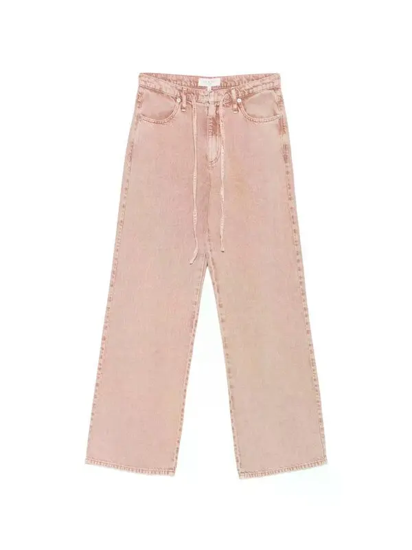 Rag & Bone Drawstring Straight-leg Jeans