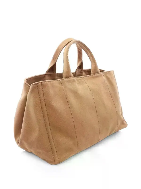Prada 2000s Canapa Two-way Tote Bag
