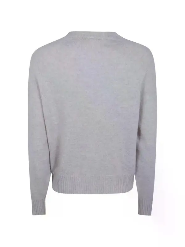 D.exterior Raglan-sleeve Sweater