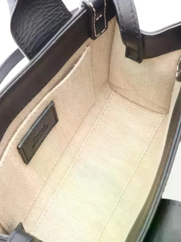 Chloé Mini Woody Tote Bag - Black