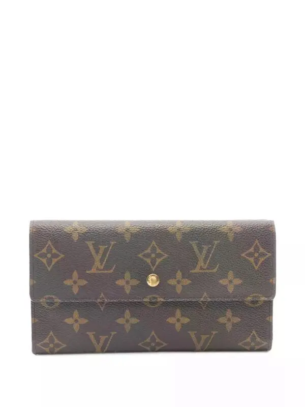 LOUIS VUITTON 2002 Monogram Trifold Wallet