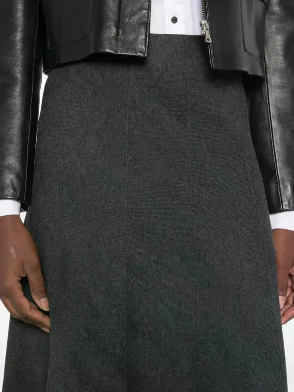 YERSE A-line Knit Skirt