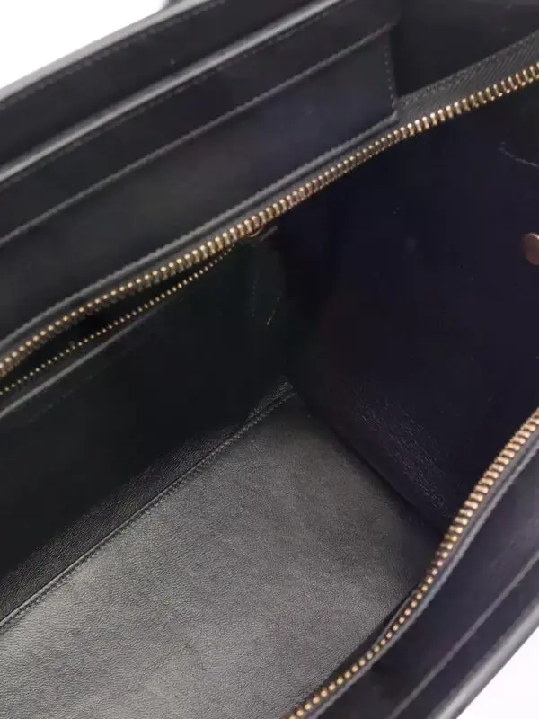 Celine Micro Luggage Tote Bag - Grey