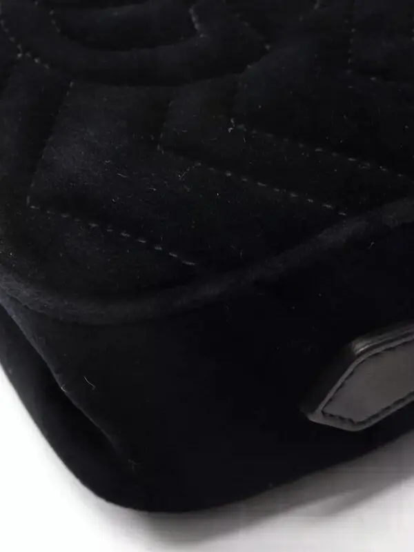 Gucci Gg Marmont Crystal Embellished Velvet Mini Bag