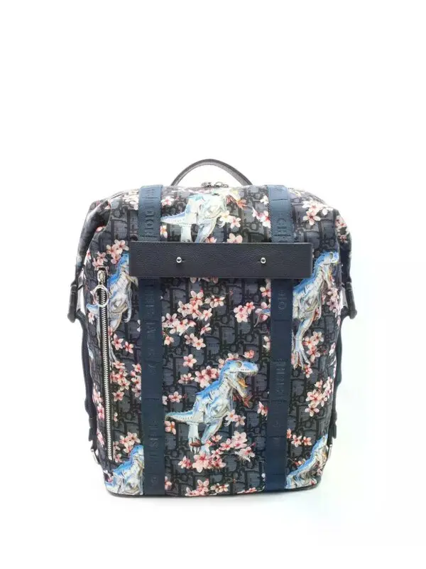 Dior X Hajime Sorayama Oblique Backpack - Blue