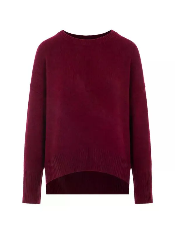 LISA YANG Mila Crew-neck Sweater - Red