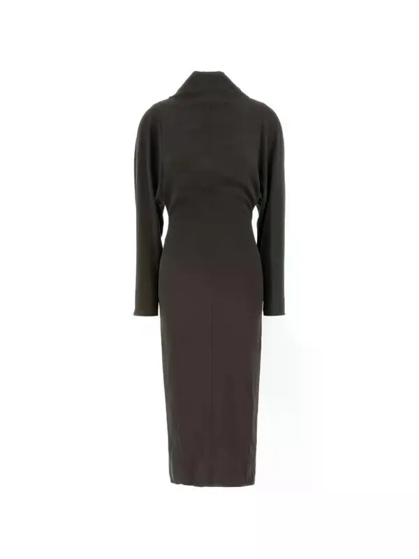 Giorgio Armani V-back Midi Dress