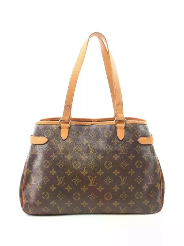 LOUIS VUITTON Monogram Canvas Batignolles Horizontal Tote Bag - Brown