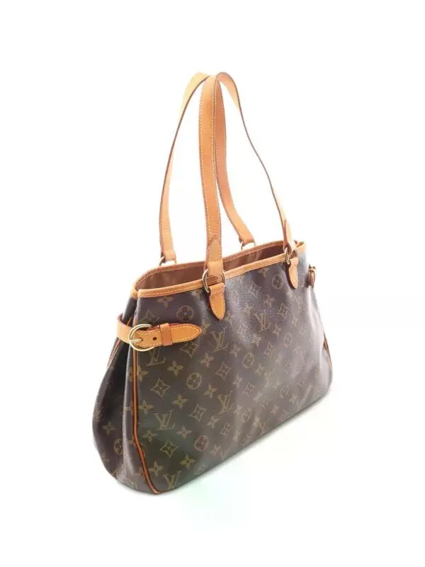 LOUIS VUITTON Monogram Canvas Batignolles Horizontal Tote Bag