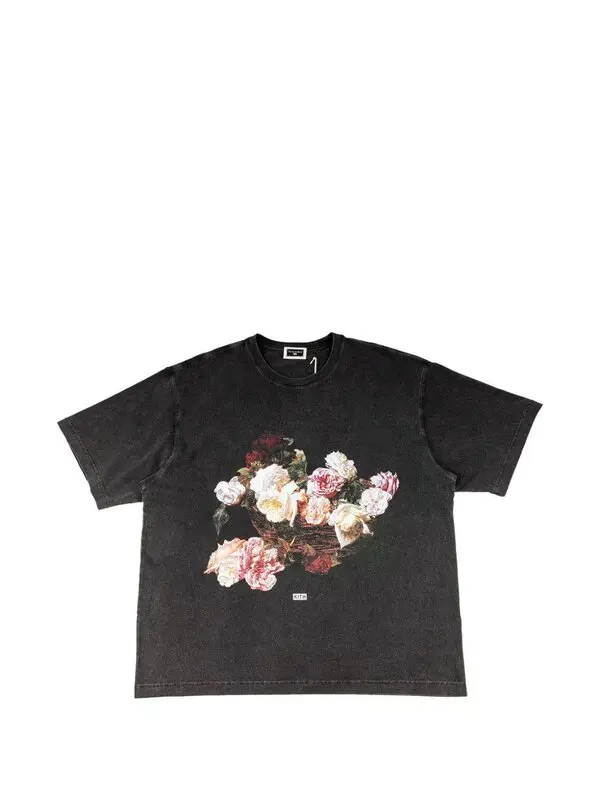 Kith Floral-print Alex T-shirt - Black