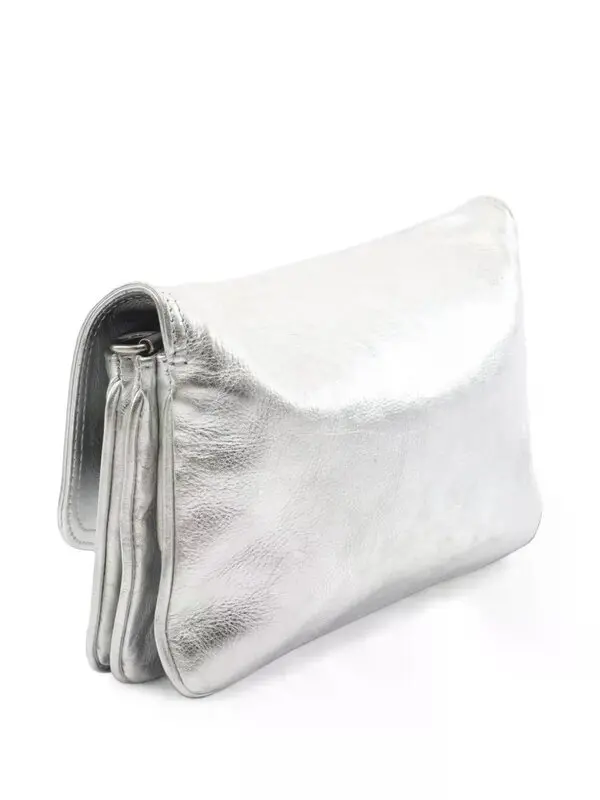 Balenciaga Small Bb Soft Chain Shoulder Bag - Silver