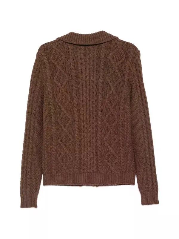 RAKKI Cable Knit Cardigan