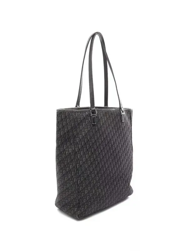 Dior Trotter Monogram Tote Bag - Black