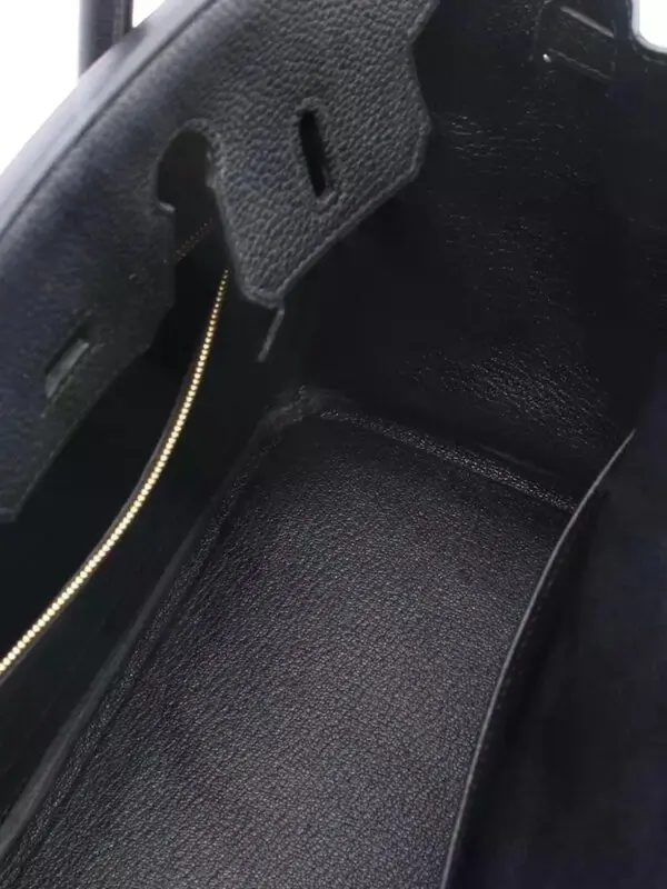 Hermès 2019 25 Birkin Tote Bag - Black