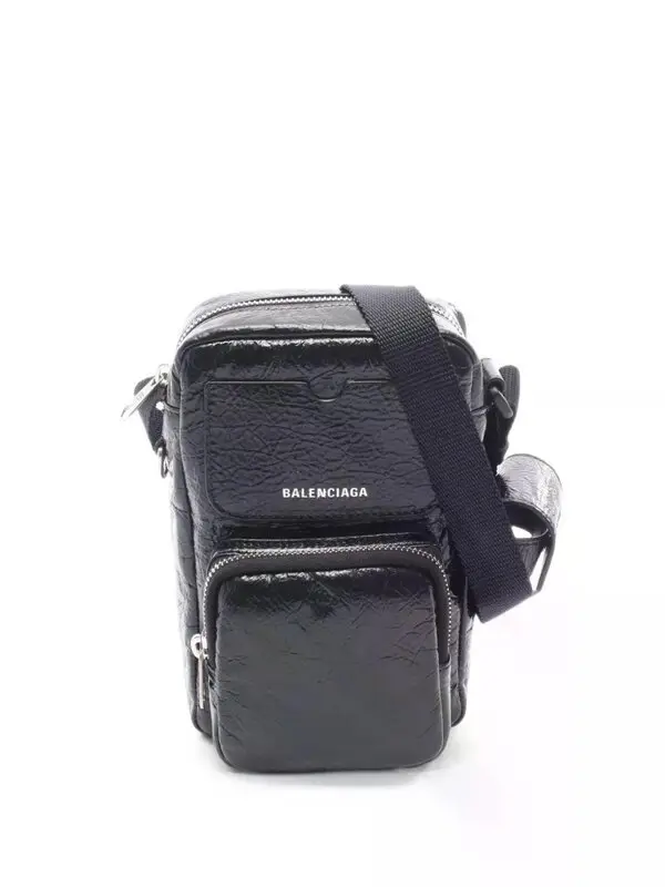 Balenciaga Superbusy Vertical Cross Body Bag - Black