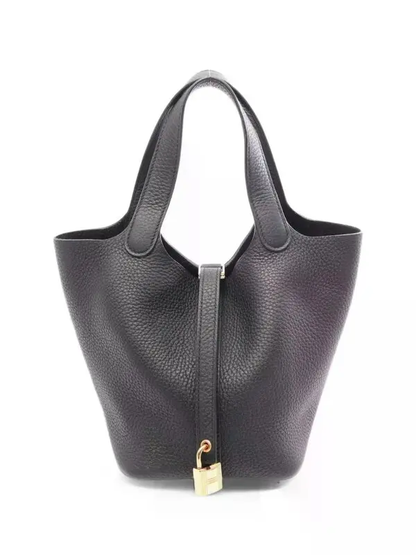 Hermès 2025 Pm Picotin Lock Leather Tote Bag