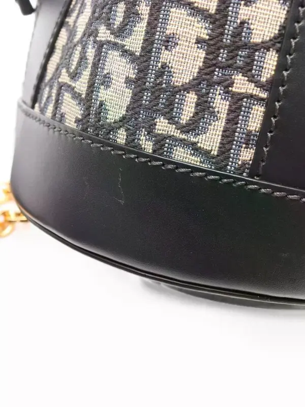 Dior Oblique Canvas Bucket Bag