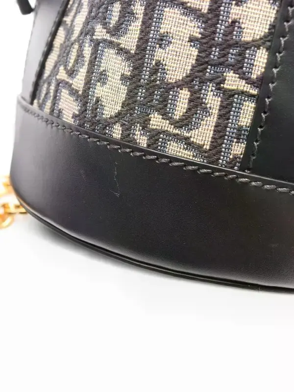 Dior Oblique Canvas Bucket Bag
