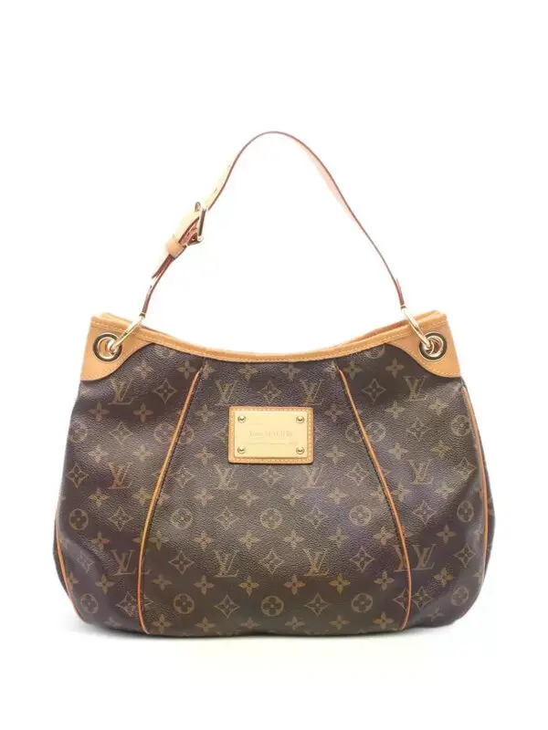 LOUIS VUITTON Galliera Monogram Tote Bag - Brown