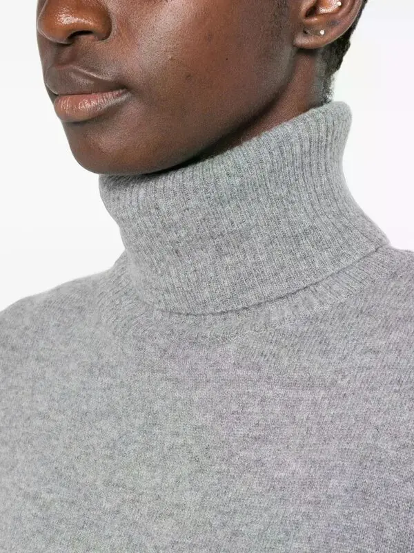 I BLUES Roll Neck Knitted Sweater