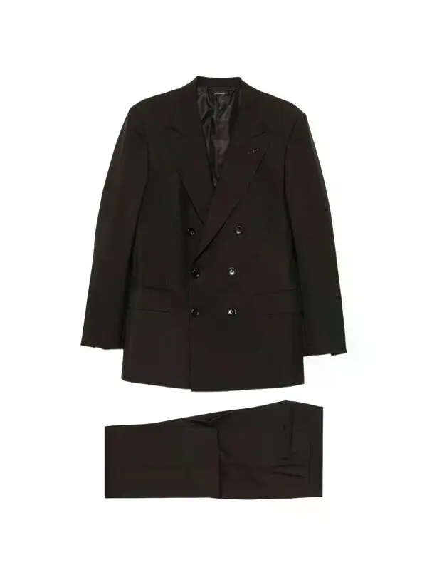 TOM FORD Double-breasted Peak-lapel Suit