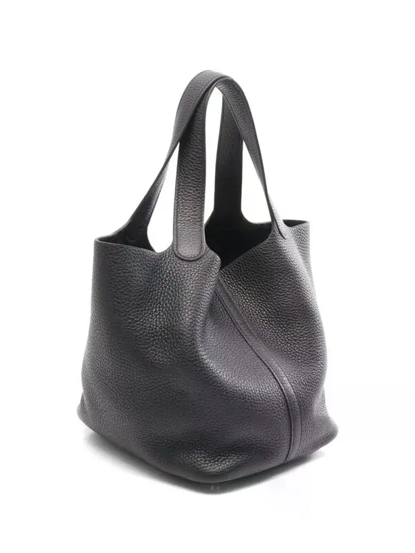 Hermès 2019 Mm Picotin Lock Tote Bag - Black
