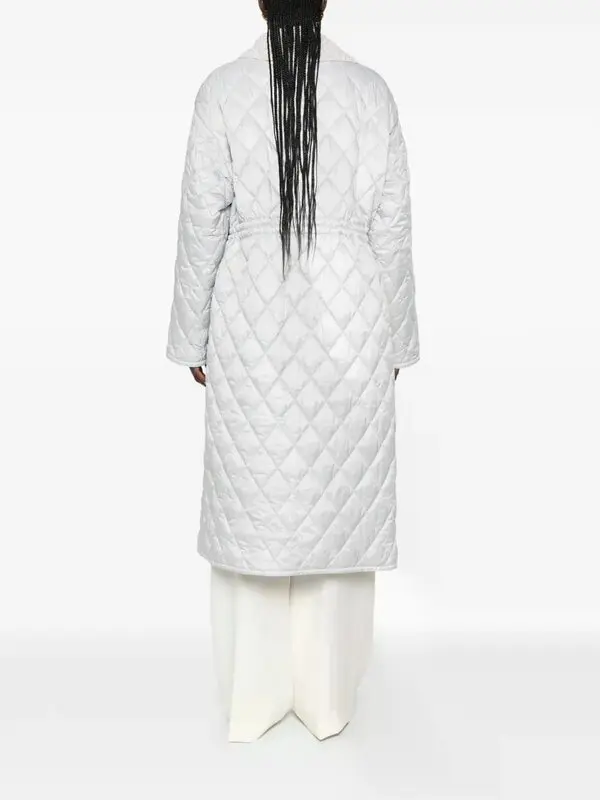 Fabiana Filippi Quilted Knit-collar Coat