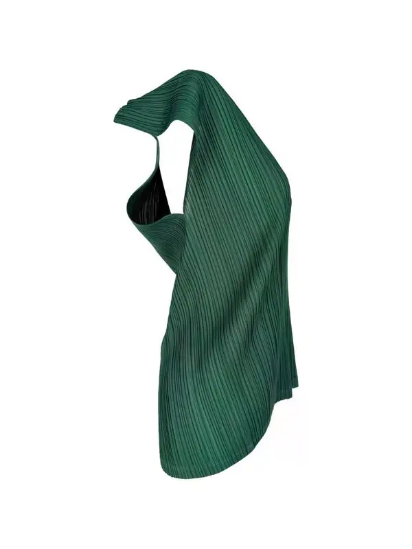 Issey Miyake Short Sleeve Blouse
