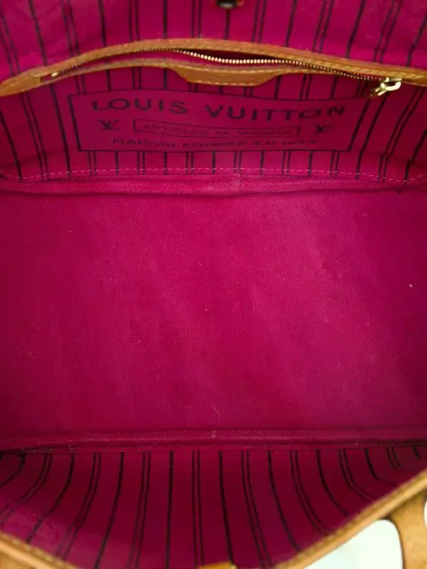 LOUIS VUITTON Monogram Neverfull Pm Tote Bag - Brown