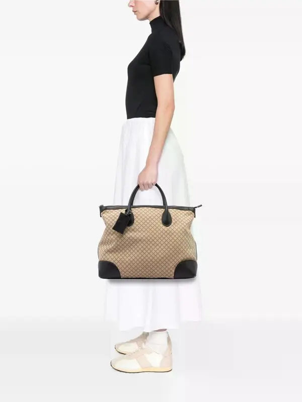 Gucci Diamante Canvas Travel Bag