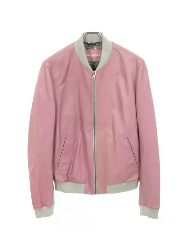Dolce & Gabbana Lambskin Bomber Jacket