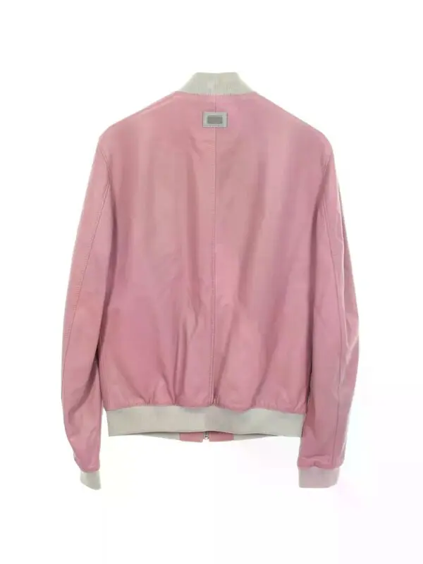 Dolce & Gabbana Lambskin Bomber Jacket
