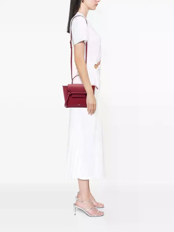 Celine 2019 Nano Grained Calfskin Belt Bag Satchel