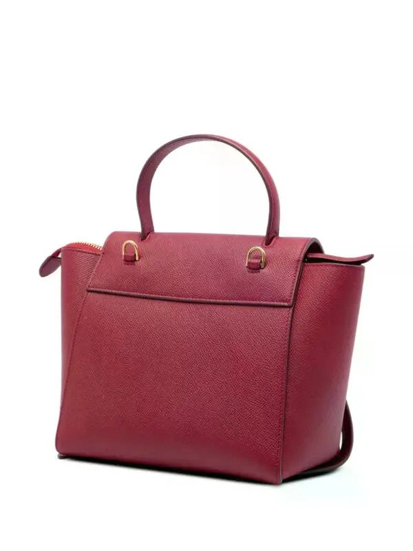 Celine 2019 Nano Grained Calfskin Belt Bag Satchel