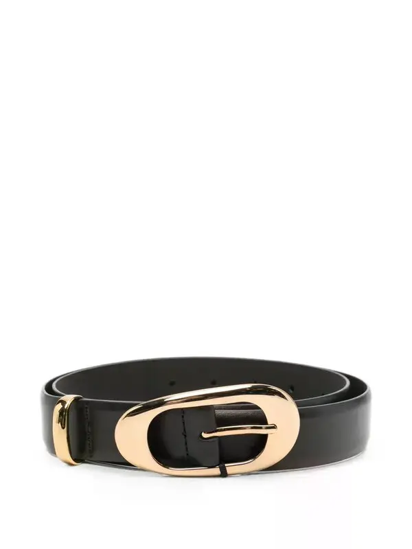 TWINSET Leather Oval-buckle Belt