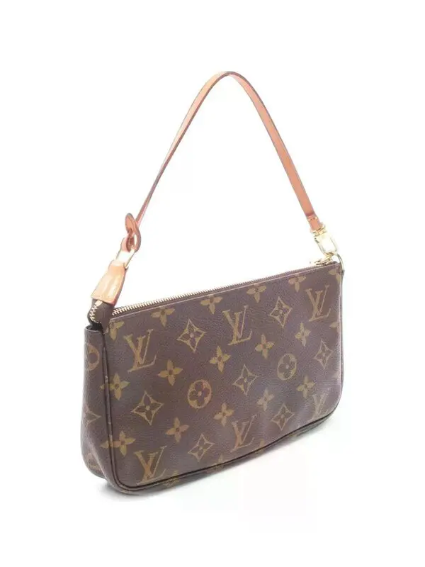 LOUIS VUITTON 2001 Pochette Accessoires Monogram Handbag