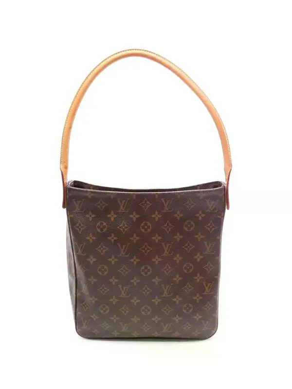 LOUIS VUITTON 2002 Gm Looping Monogram Canvas Shoulder Bag