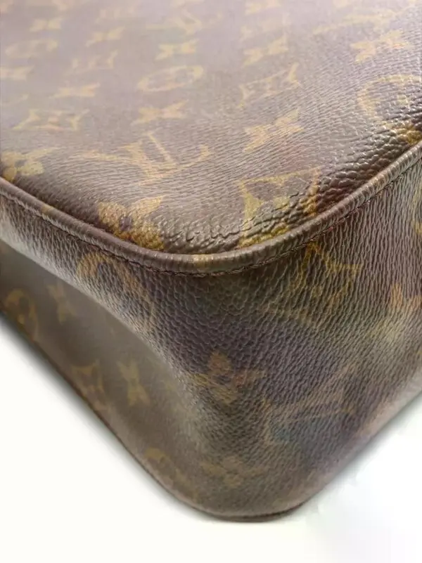 LOUIS VUITTON 2002 Gm Looping Monogram Canvas Shoulder Bag - Brown