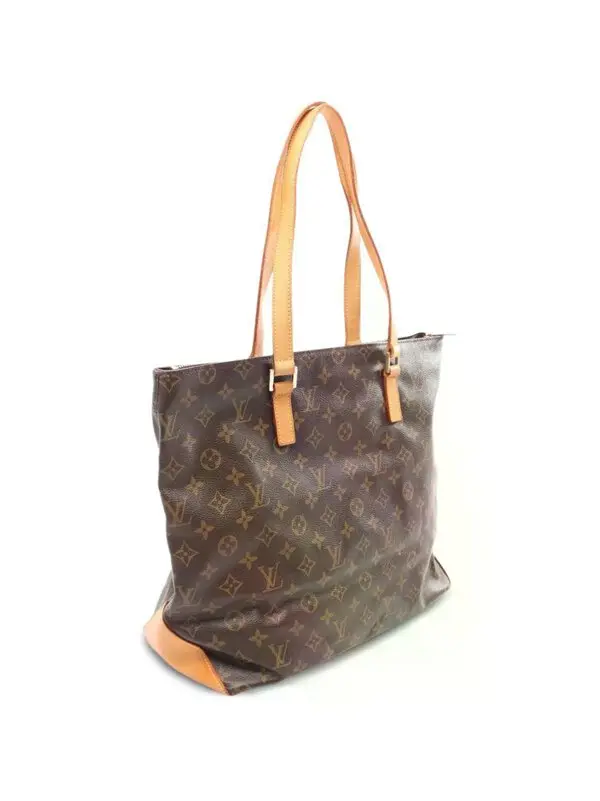 LOUIS VUITTON Monogram Canvas Cabas Mezzo Tote Bag
