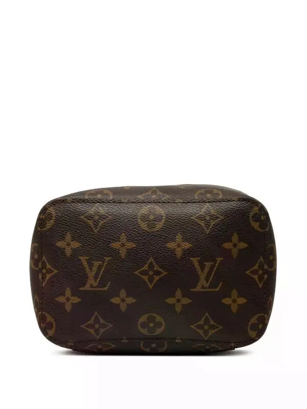 LOUIS VUITTON 2010-2026 Monogram Cube Rangement Pm Vanity Bag - Brown