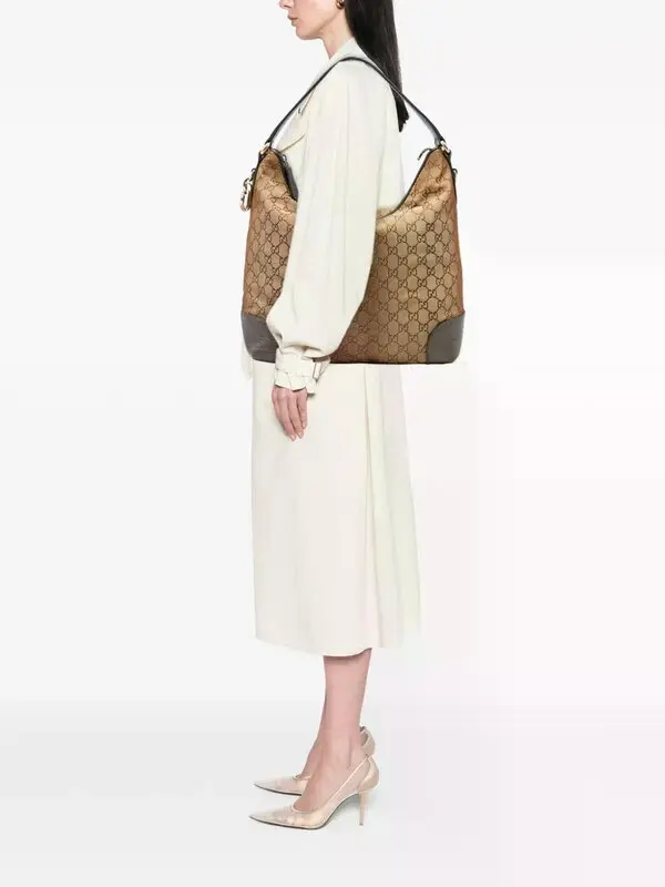 Gucci Gg Lurex Heart Bit Shoulder Bag