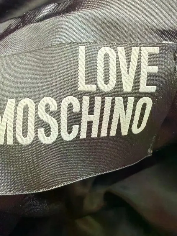 Moschino Studded Zip-up Coat