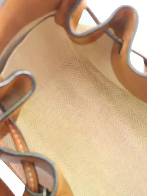 Loewe 2000s Mini Hammock Leather Tote Bag - Brown