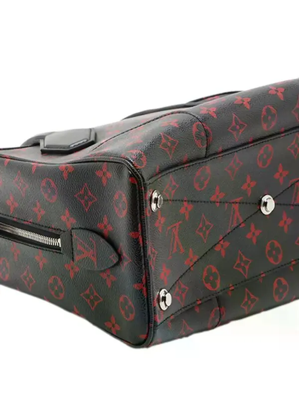 LOUIS VUITTON 2000-2026 Monogram Infrarouge Dora Soft Mm Satchel - Black