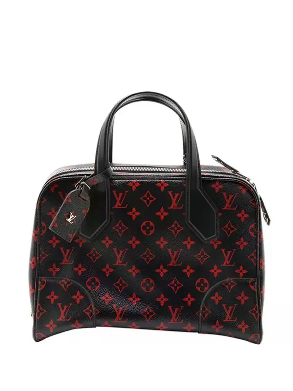 LOUIS VUITTON 2000-2026 Monogram Infrarouge Dora Soft Mm Satchel - Black