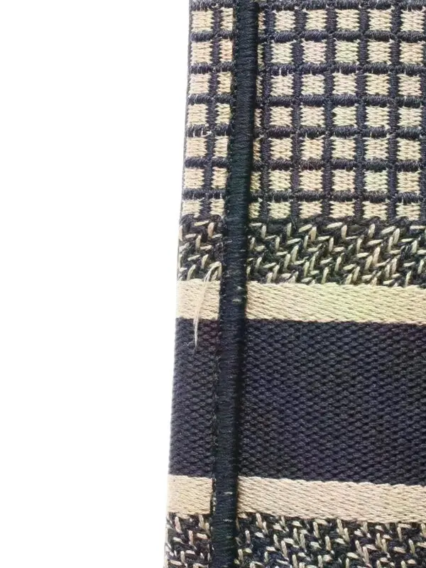 Dior Book Tote "la Mort" Skull Print Canvas Bag