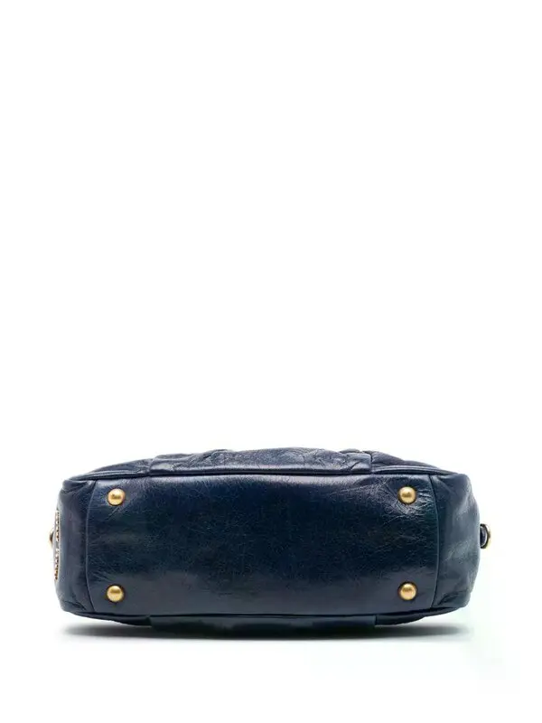 Miu Miu Vitello Lux Pleated Satchel